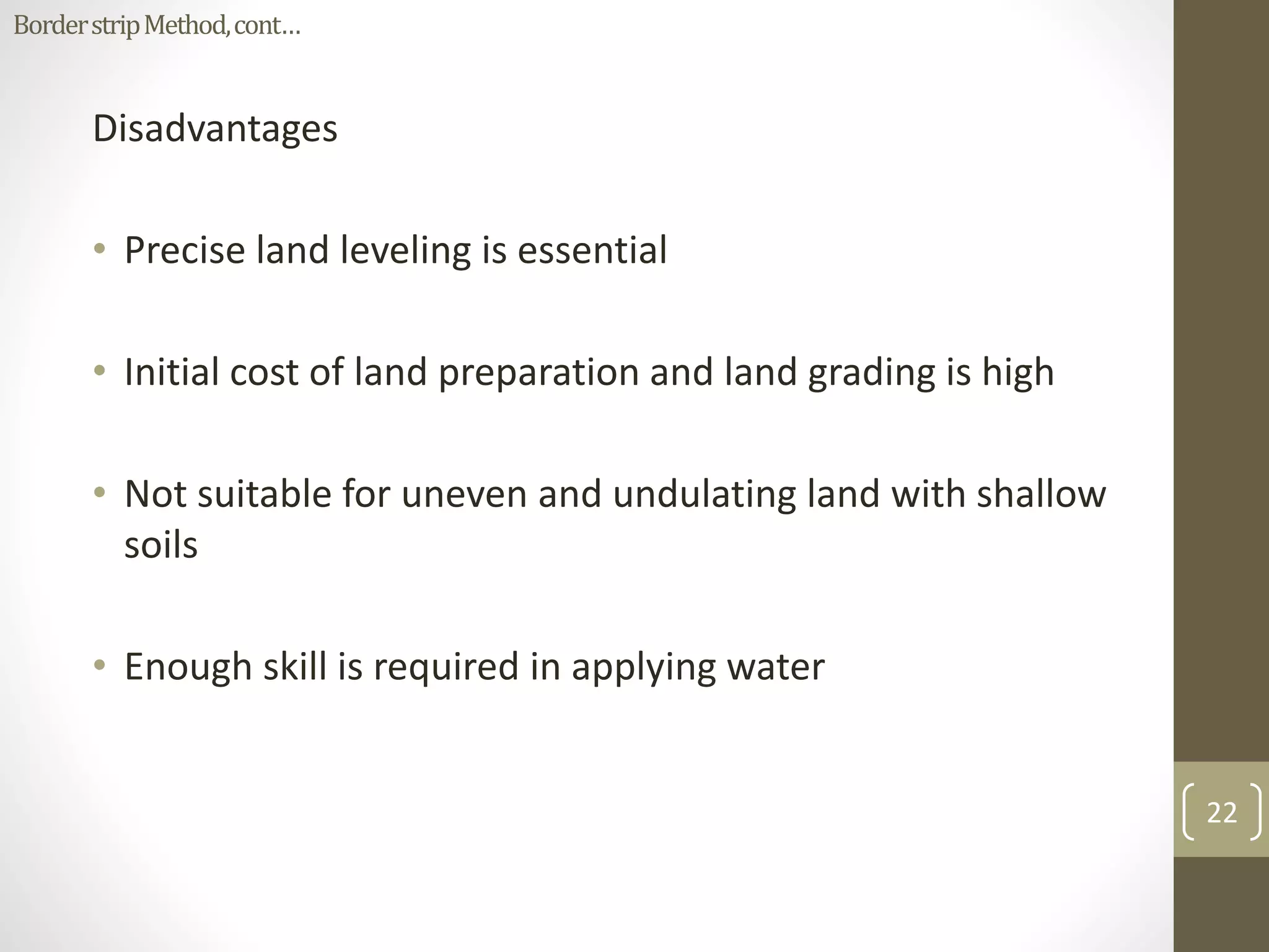Methods of irrigation | PPTX