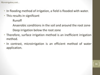 Methods of irrigation | PPTX