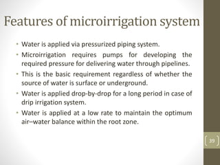 Methods of irrigation | PPTX