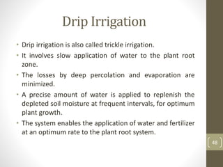 Methods of irrigation | PPTX