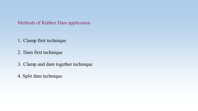methods of isolation and rubber dam.pptx