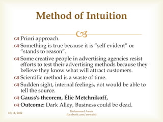 Methods of Knowing - Mass Media Research.pptx