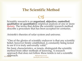 Methods of Knowing - Mass Media Research.pptx