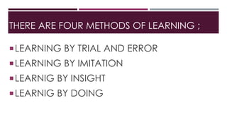Methods of learning | PPTX
