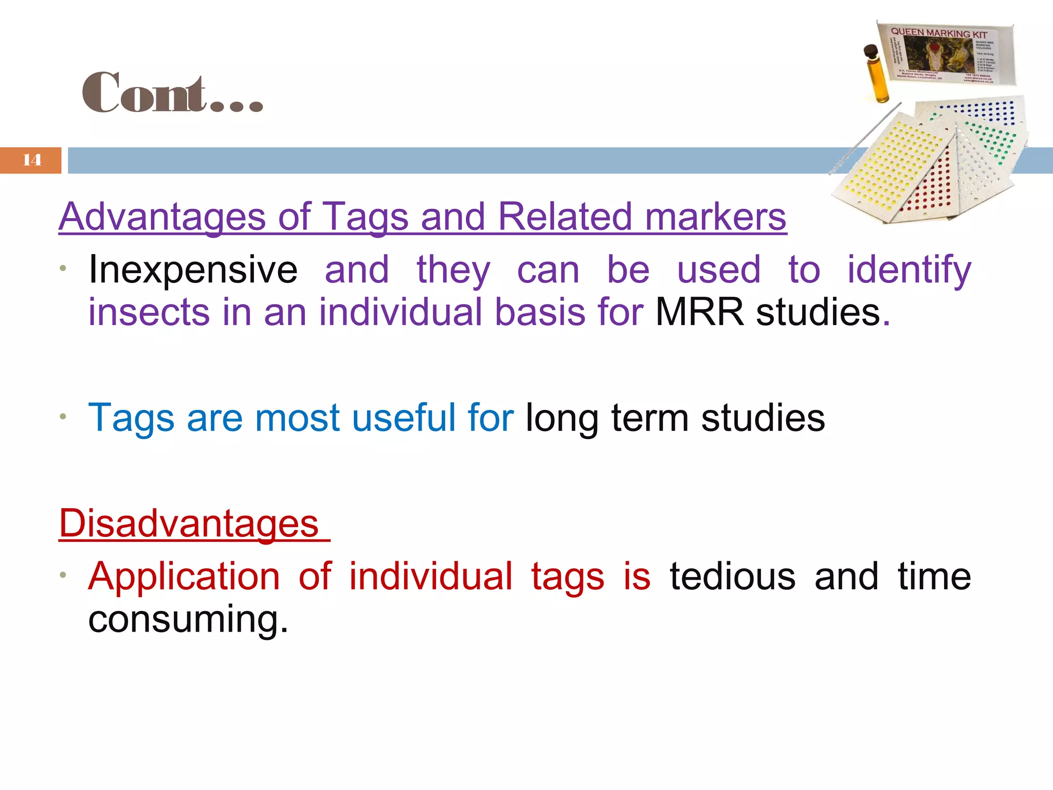 Methods of marking insects | PPT