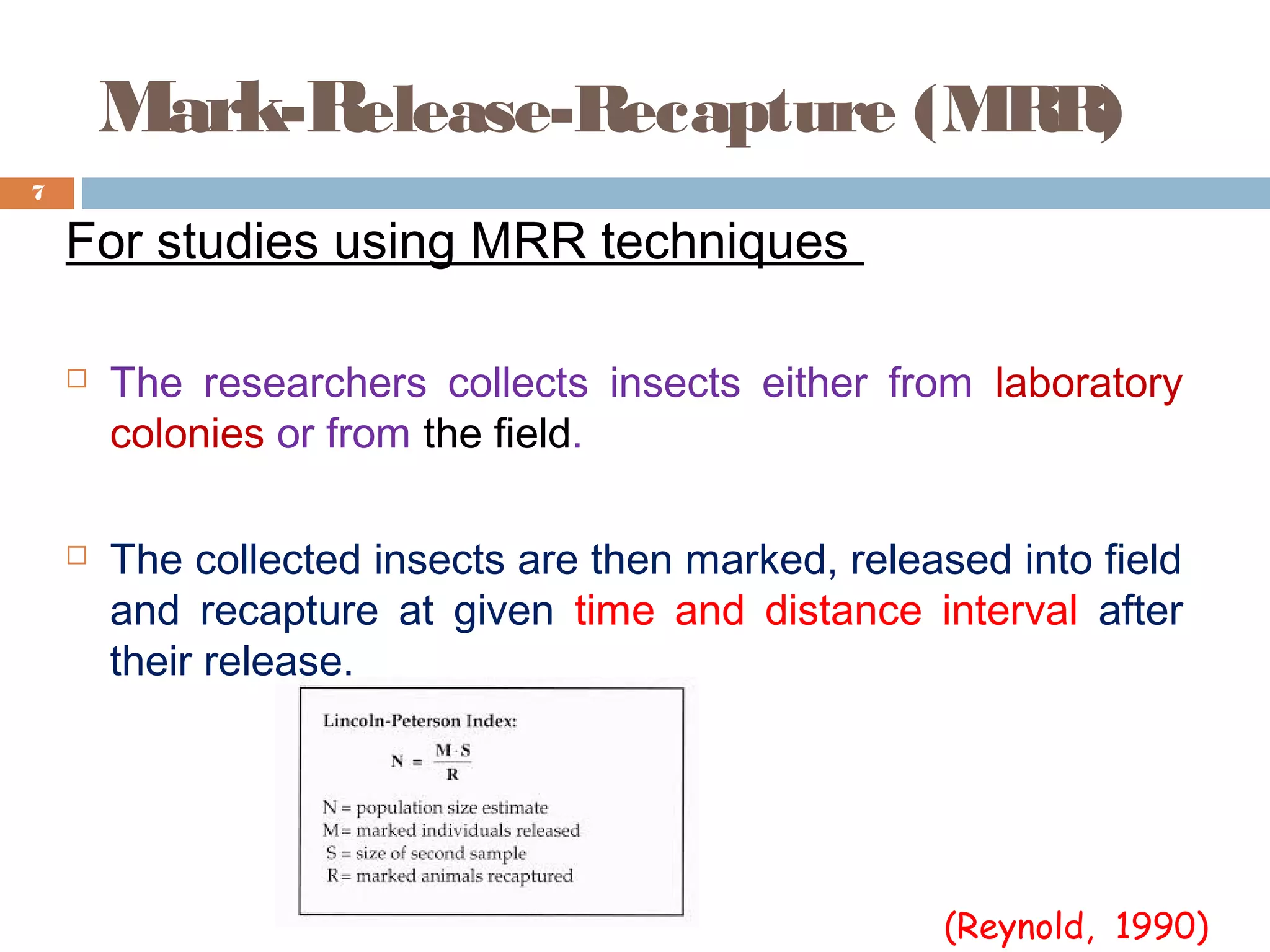 Methods of marking insects | PPT