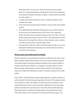 Methods of measuring rainfall | PDF
