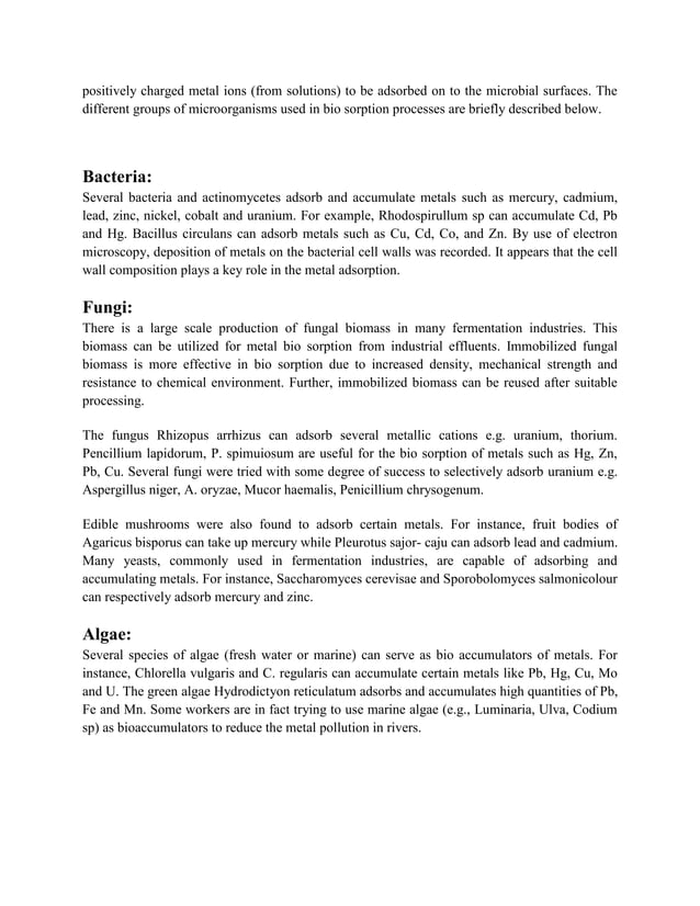Methods of metal recovery by microorganisms | PDF