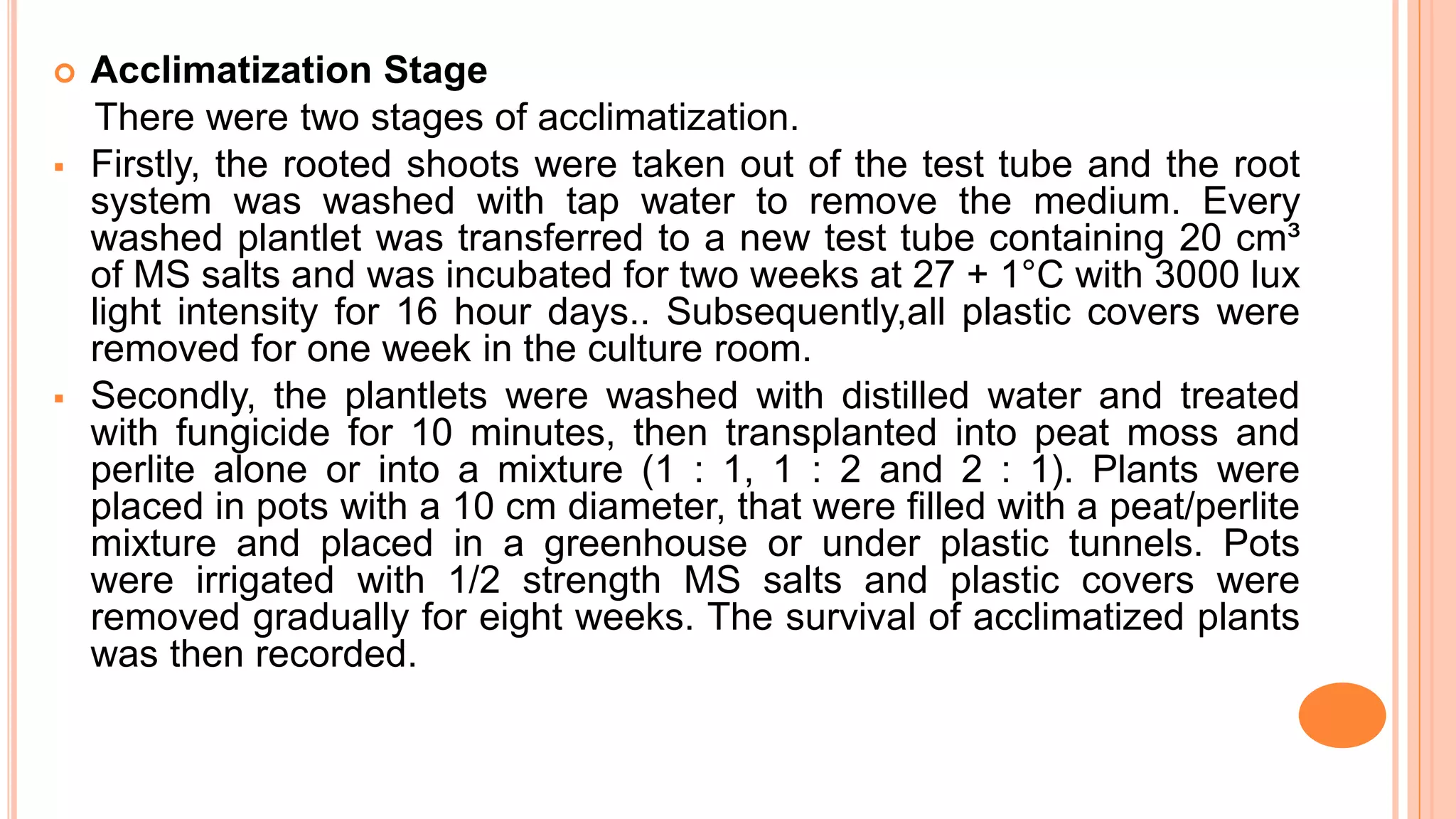 Methods of micropropagation in date palm and guava | PPTX