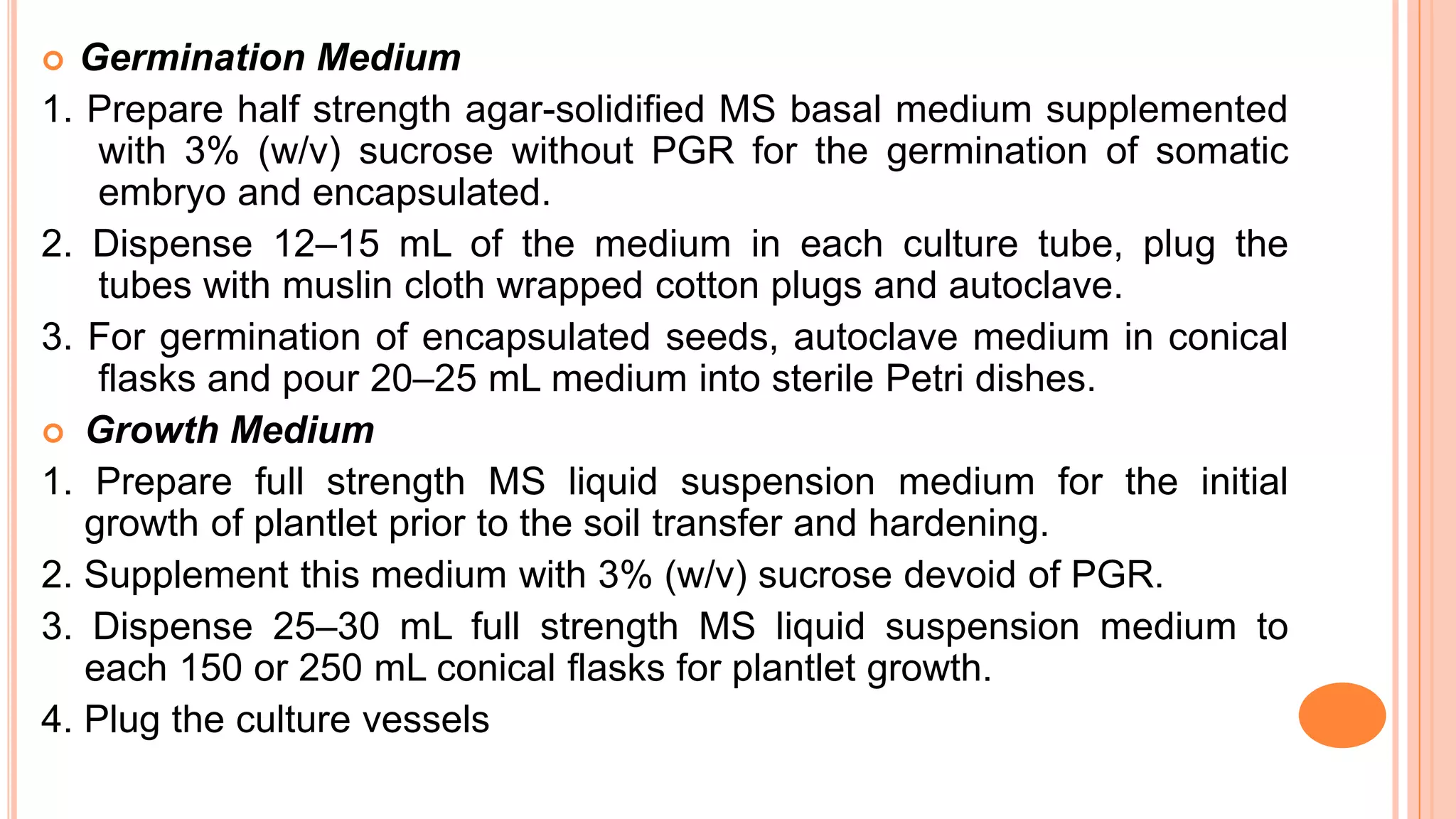 Methods of micropropagation in date palm and guava | PPTX