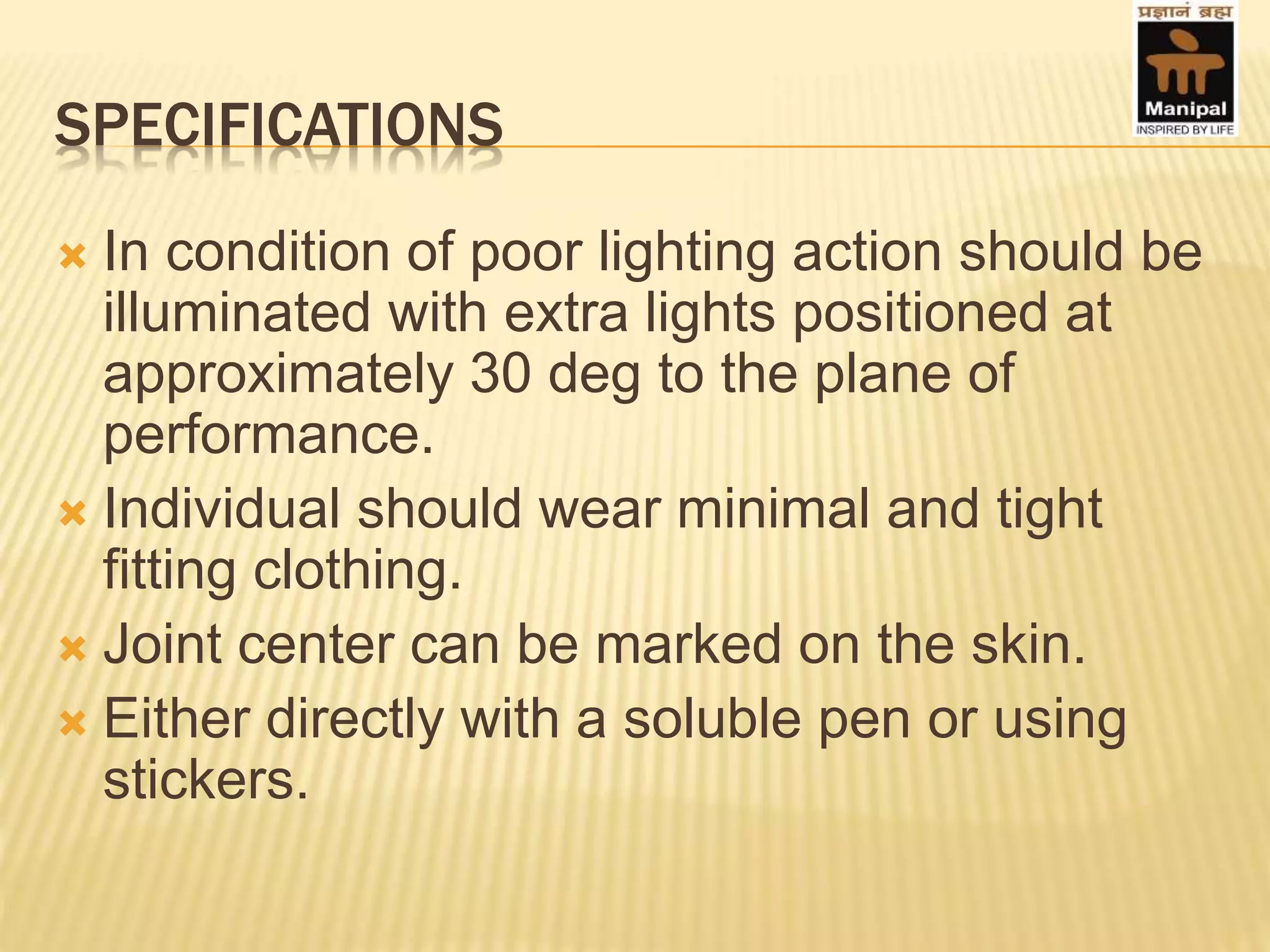 Methods of movements analysis | PPTX