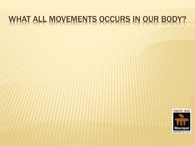 Methods of movements analysis | PPTX