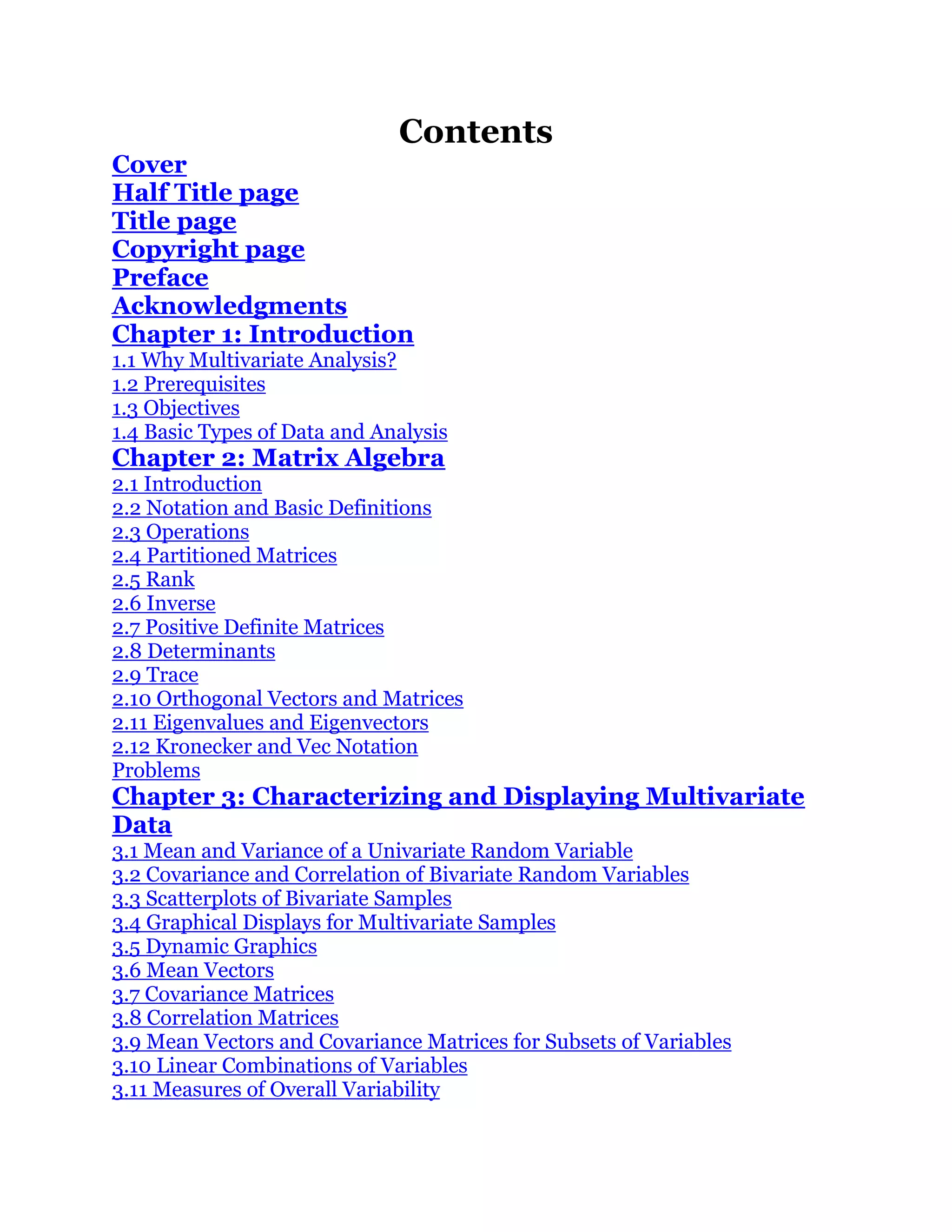Methods of multivariate analysis | DOCX