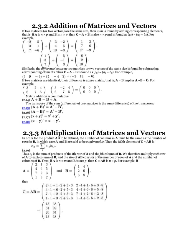Methods of multivariate analysis | DOCX | Physics | Science