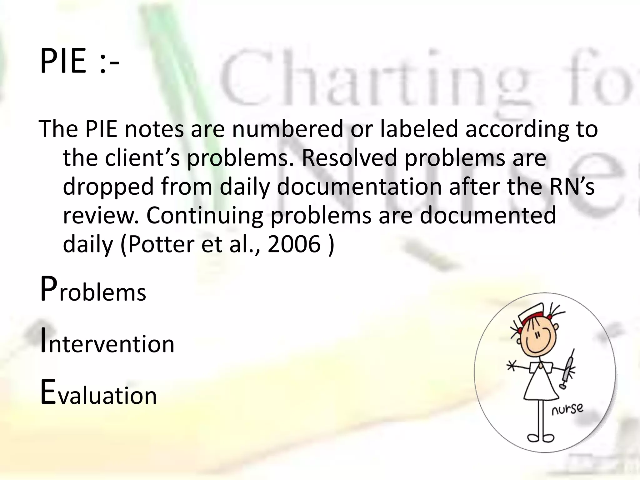 Methods of nursing documentation final | PPTX