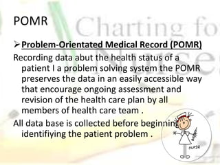 Methods of nursing documentation final | PPTX