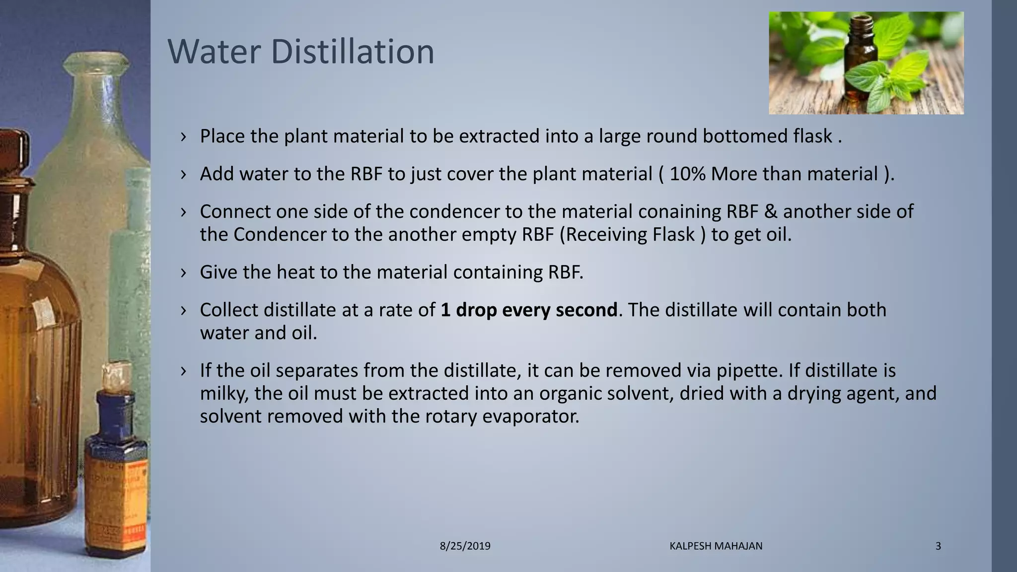 Methods of oil extraction | PPTX