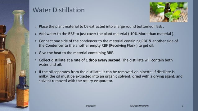 Methods of oil extraction | PPTX