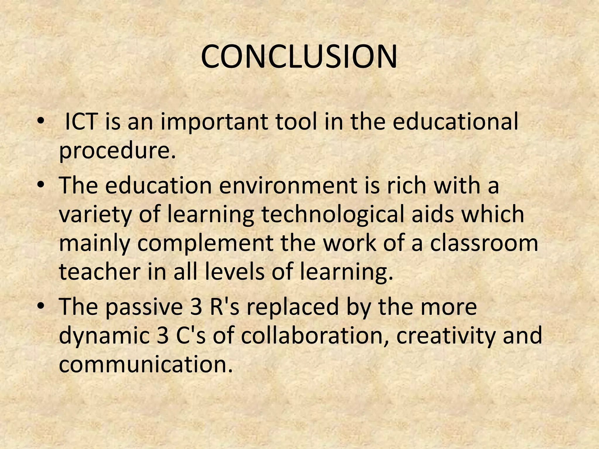 Methods of optimal utilizationg ICT in schools | PPT