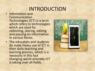 Methods of optimal utilizationg ICT in schools | PPTX | Education