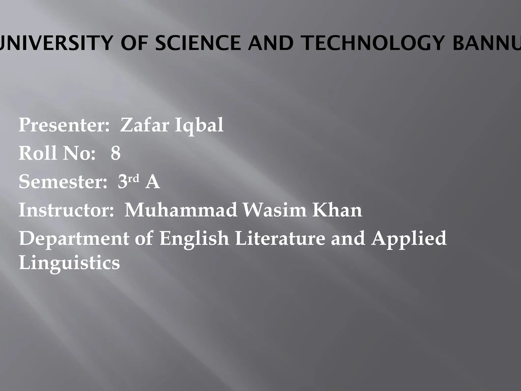 Methods of Oral Presentation: A comprehensive analysis | PPTX