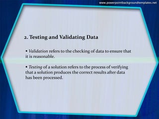 Methods of organizing data | PPTX