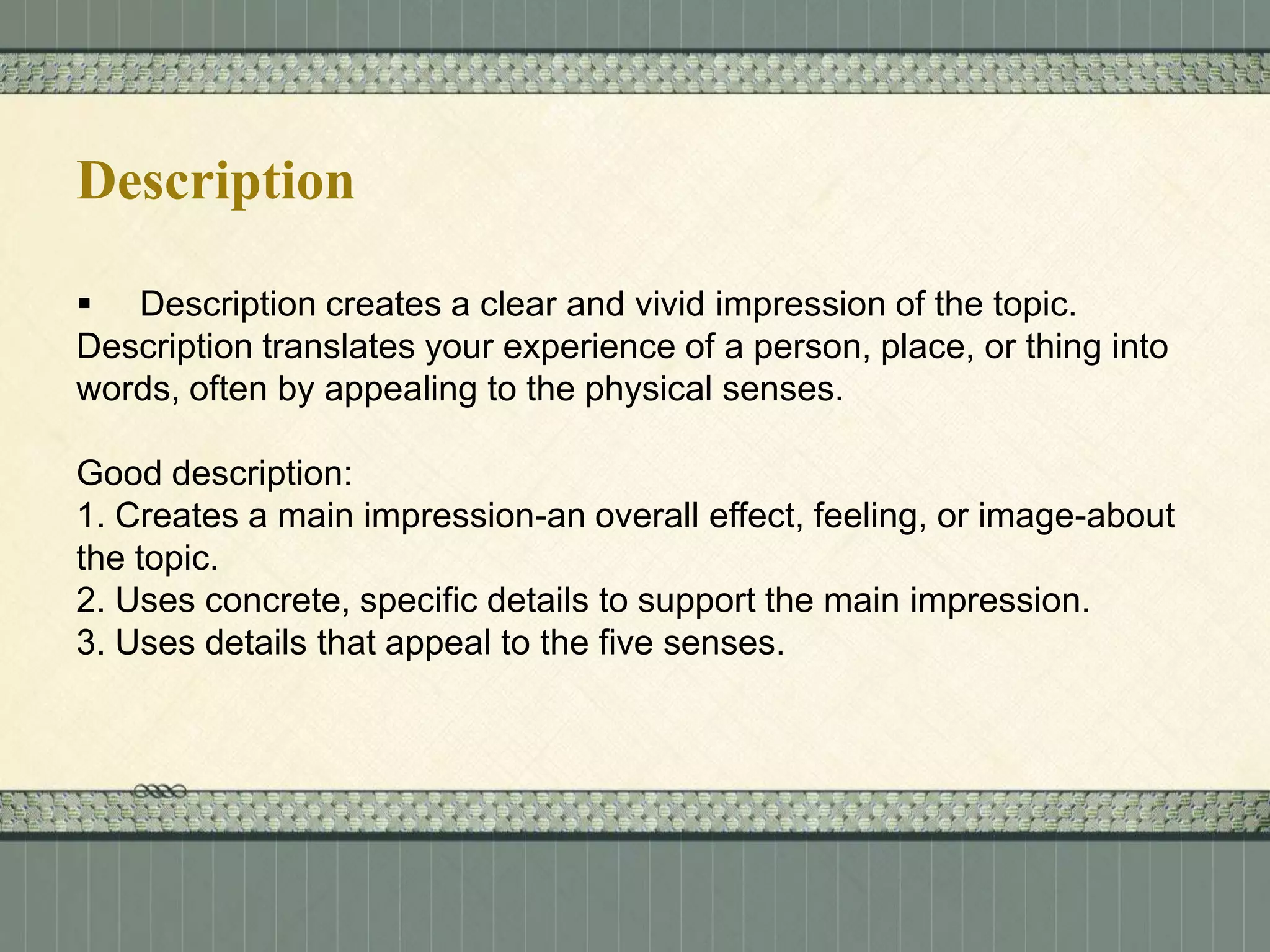 Methods of paragraph development | PPTX