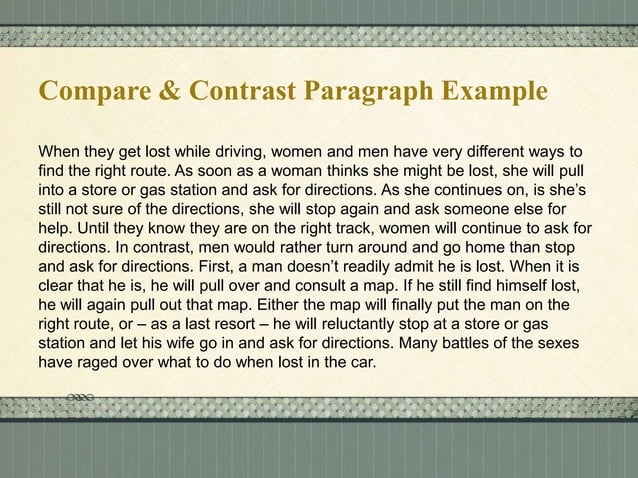 Methods of paragraph development | PPTX | Sports