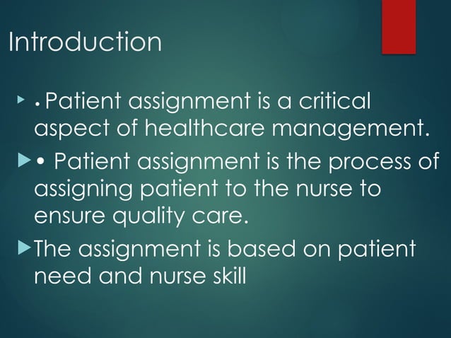 Methods_of_Patient_Assignment.pptx mmmmmmm | PPTX