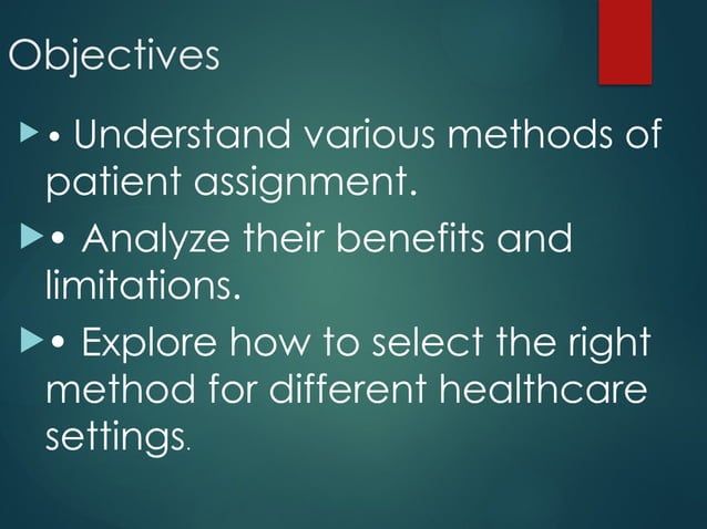 Methods_of_Patient_Assignment.pptx mmmmmmm | PPTX