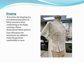 Methods of pattern making - S. Manohari | PPTX