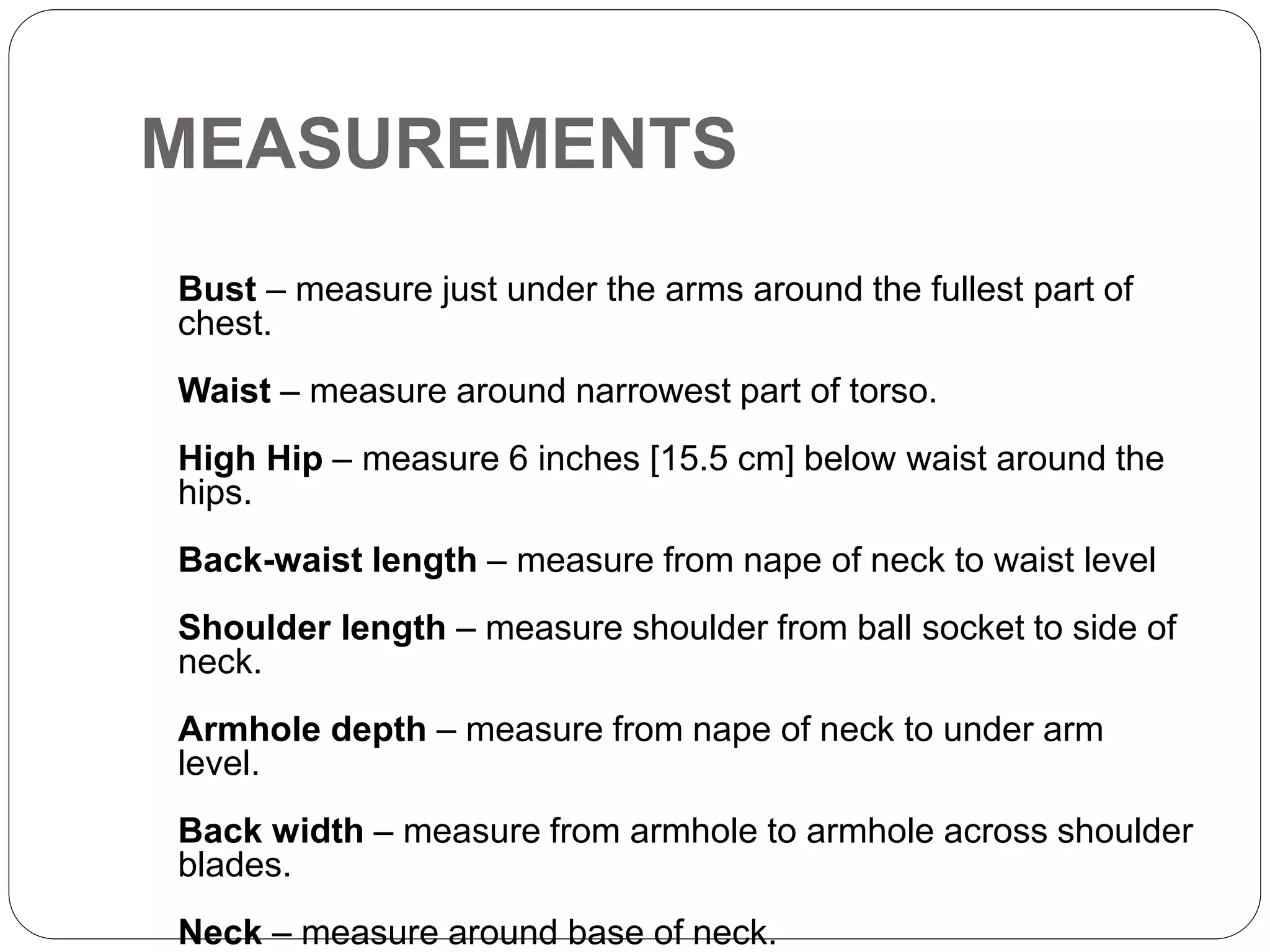 Methods of Pattern Making | PPTX