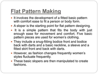 Methods of Pattern Making | PPTX