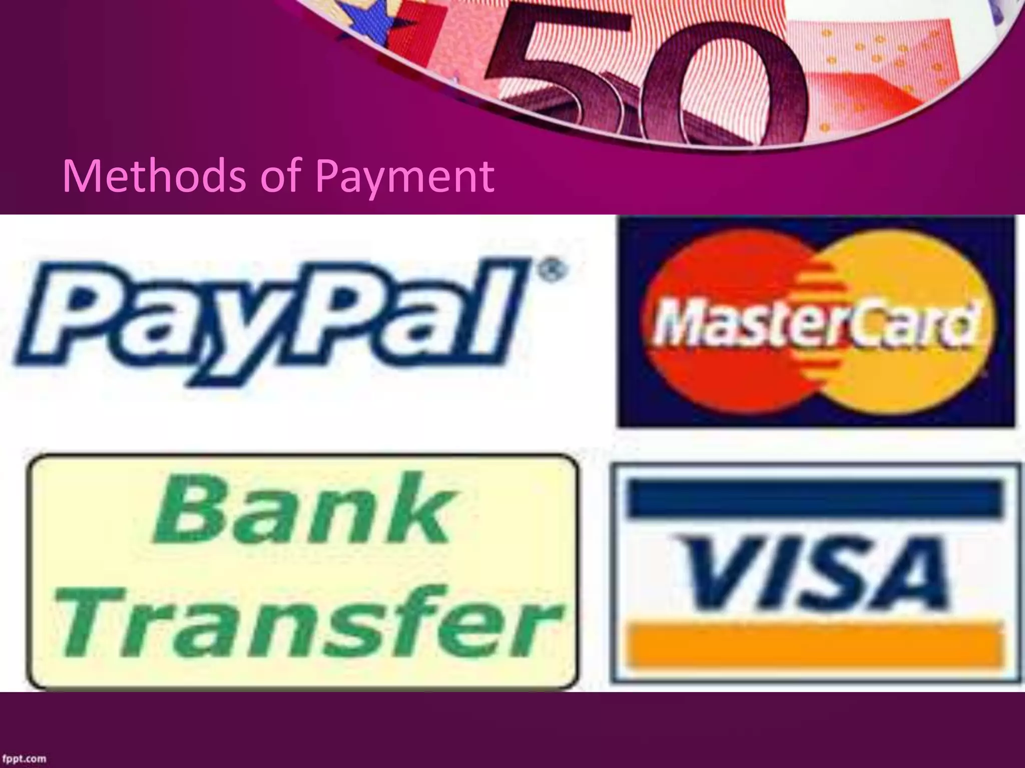 Methods of payment part 2 | PPT