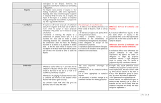 Table; Methods of peaceful settlement of international disputes | PDF