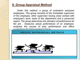 Methods of performance appraisal | PPTX