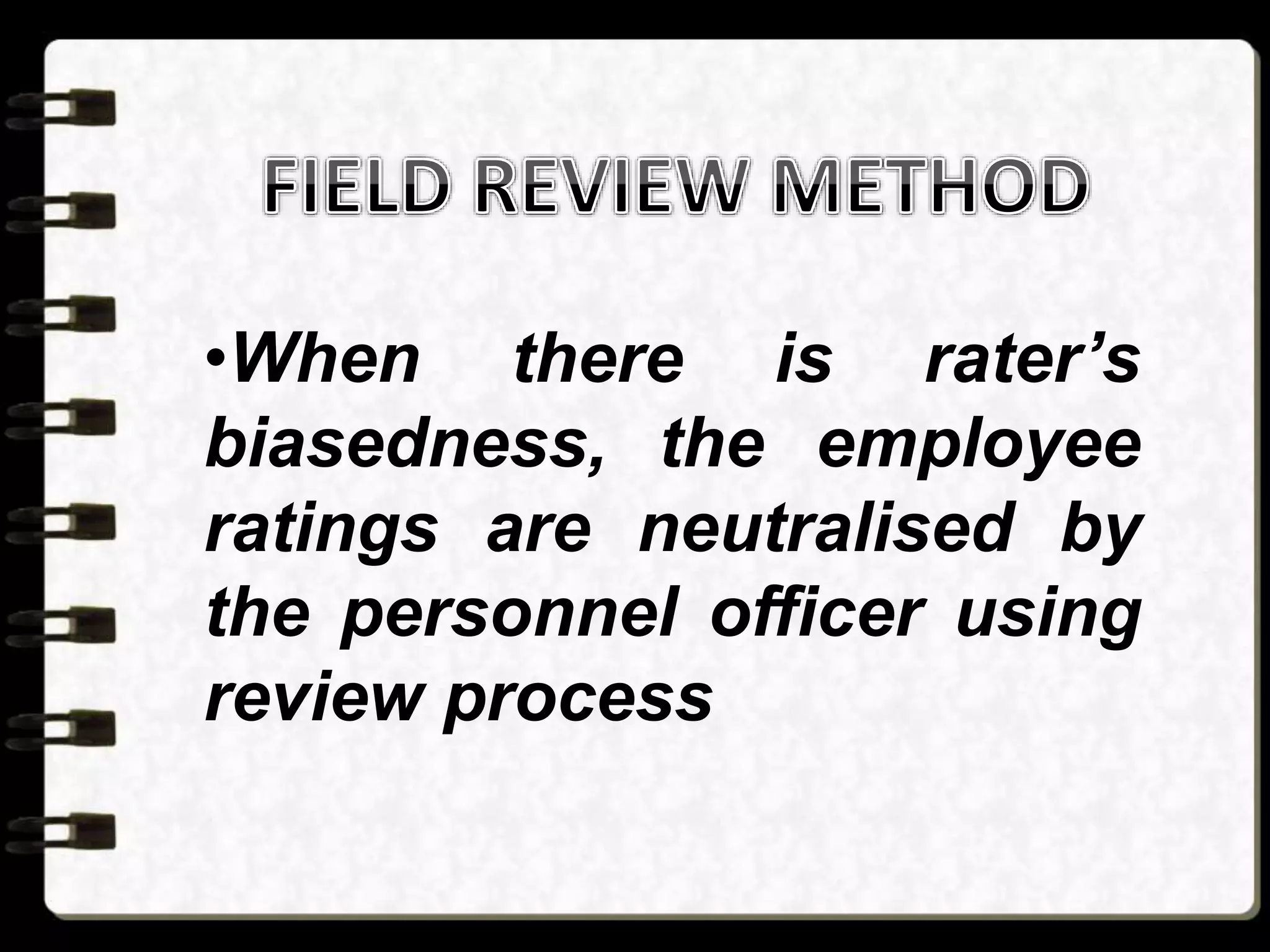 Methods of performance appraisal | PPT