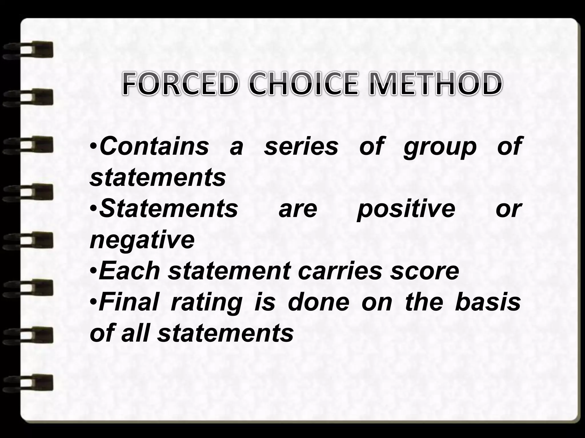 Methods of performance appraisal | PPT