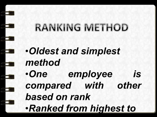 Methods of performance appraisal | PPT