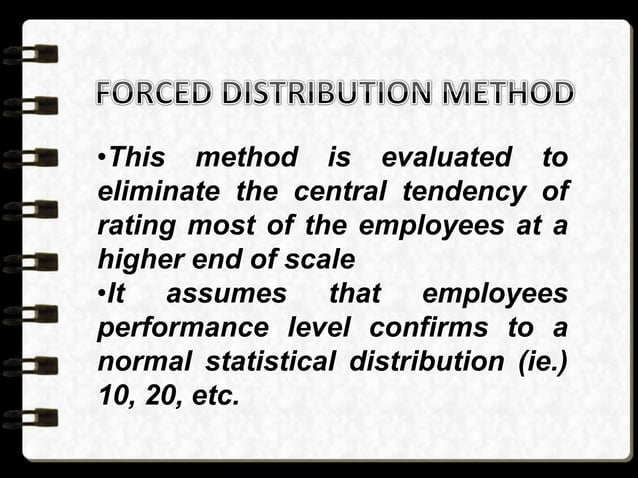 Methods of performance appraisal | PPT