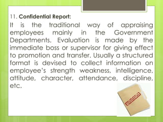 Methods of Performance Appraisal in HRMl.pptx