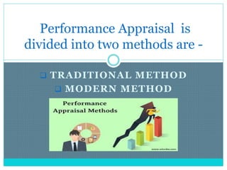 Methods of performance appraisal hrm | PPTX