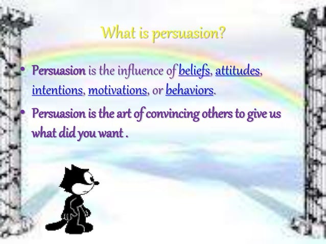 Methods of persuasion | PPTX | Science