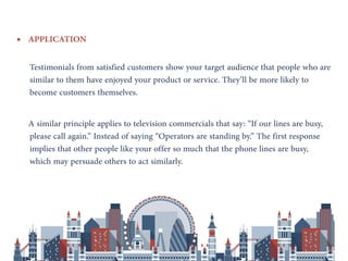 Methods of persuasion, the Six Key Principles | PPT