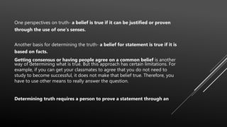 Methods of philosophizing | PPTX