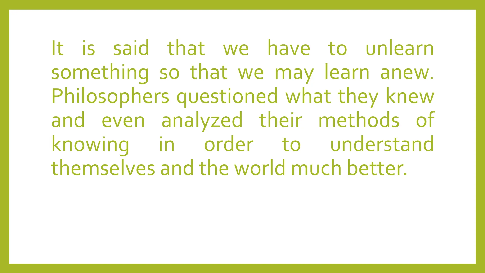 METHODS OF PHILOSOPHIZING.pptx | Science