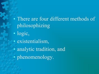 Methods of Philosophy | PPTX
