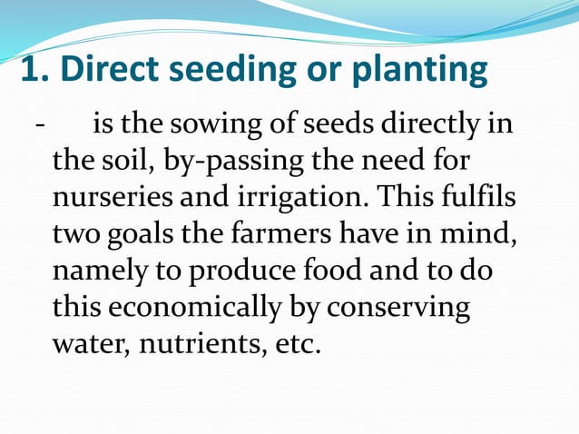 Methods of planting | PPTX