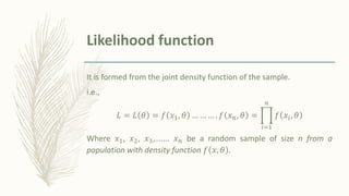 Methods of point estimation | PDF | Physics | Science