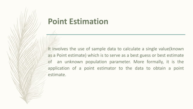 Methods of point estimation | PDF | Physics | Science